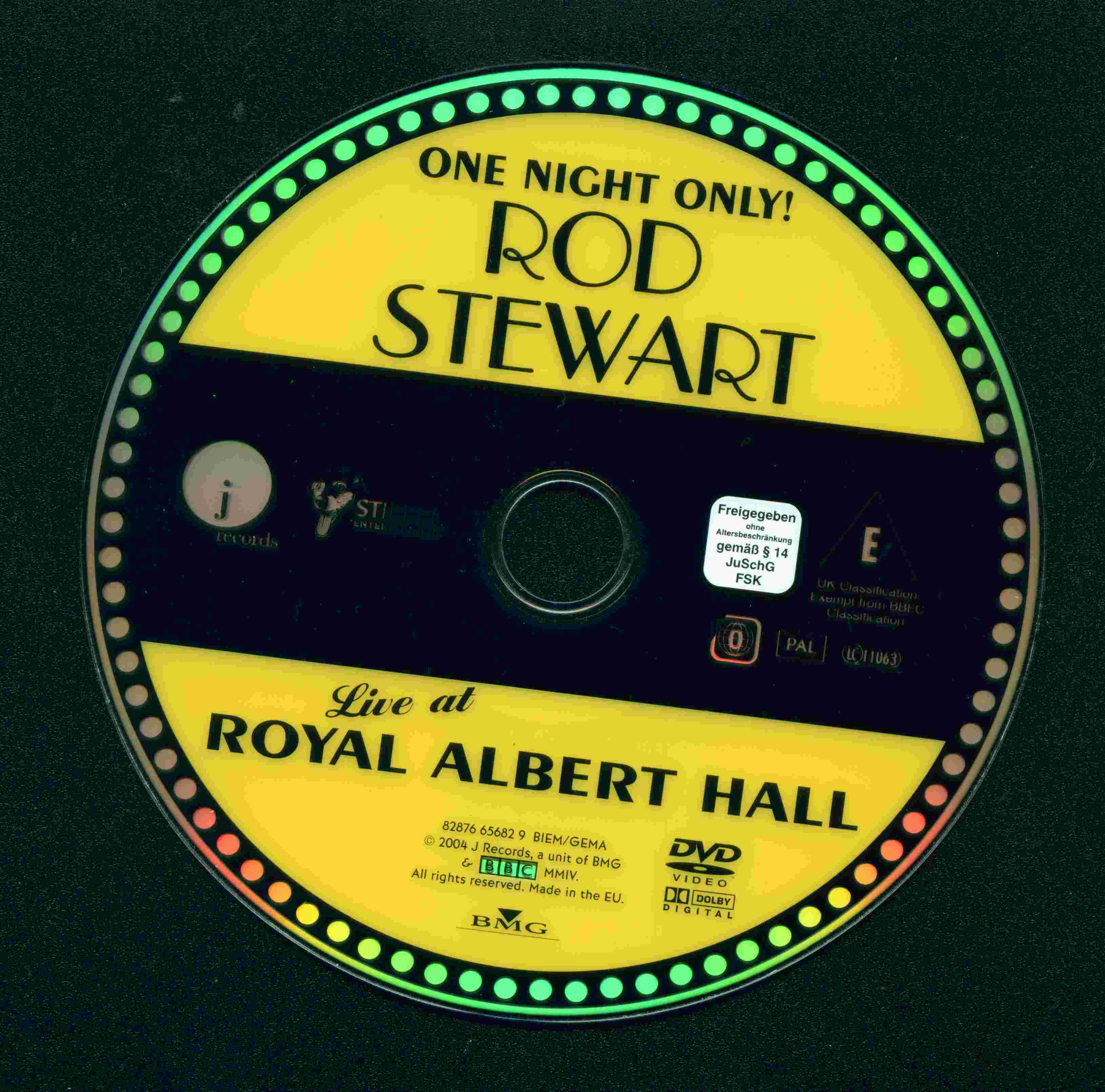 Rod Stewart Live At Royal Albert Hall : DVD | DVD Covers | Cover ...